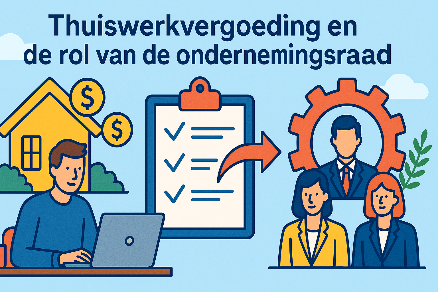 Thuiswerkvergoeding en de rol van de OR